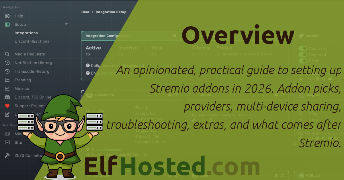 Stremio Addons Guide | ElfHosted